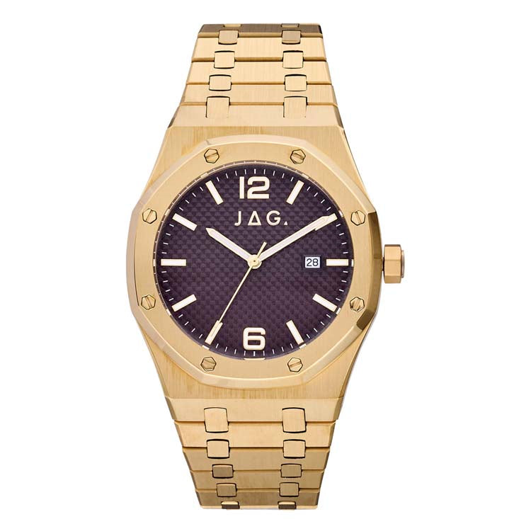 Jag Brighton Choc Dial 41mm Watch | Annabelle and Co Fine Jewellers ...