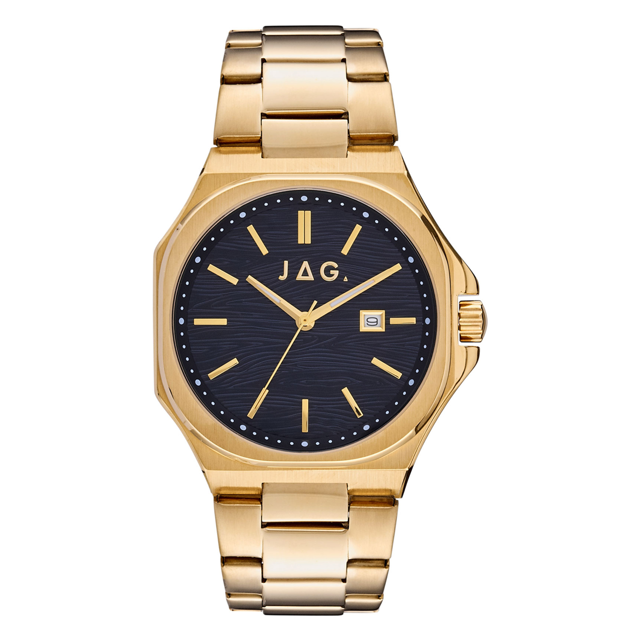 Jag Jag Watch J2822A Gold With Black Dial | Annabelle and Co Fine ...